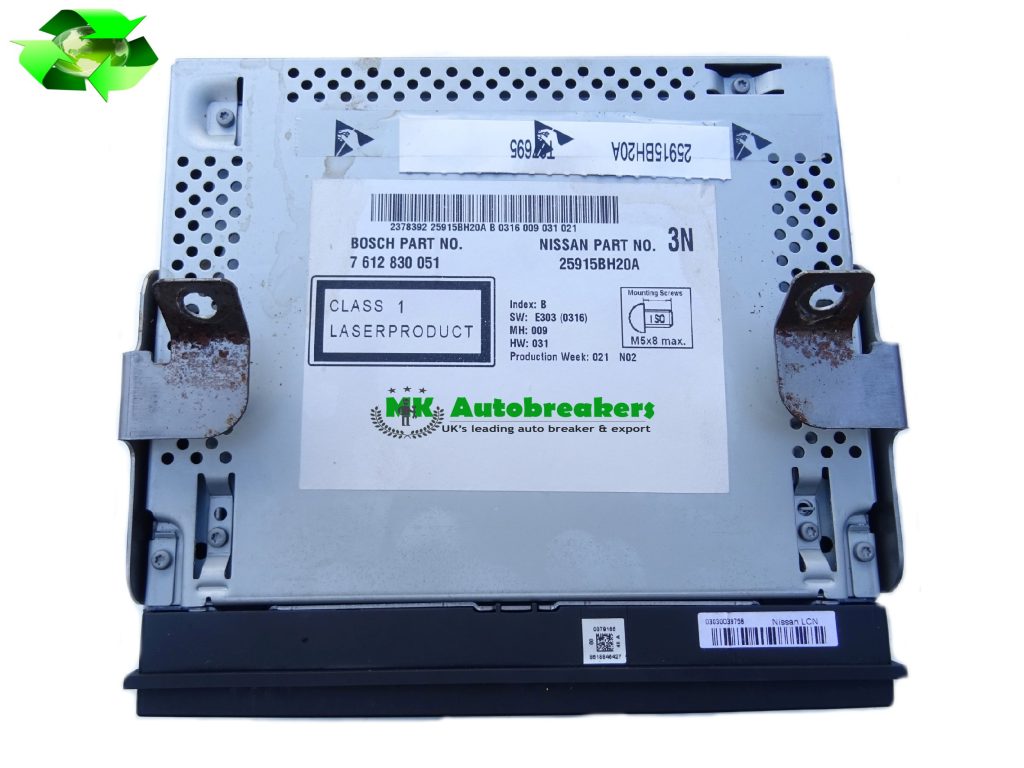 Nissan Note Stereo Radio CD Player Sat Nav 25915BH20A 2013?