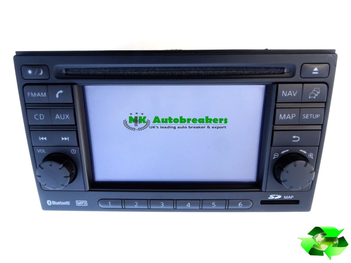 Nissan Juke Sat Nav CD Player Head Unit 25915BH10C | MK Autobreakers Ltd