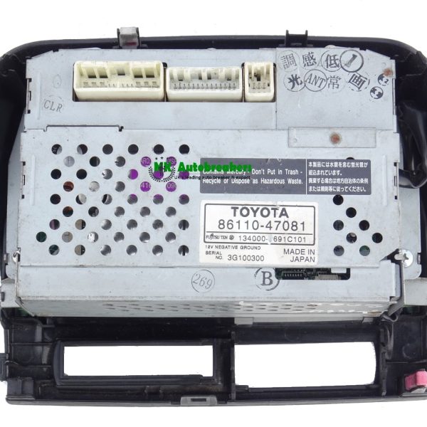 Toyota Prius Display Screen Multifunction 86110-47081