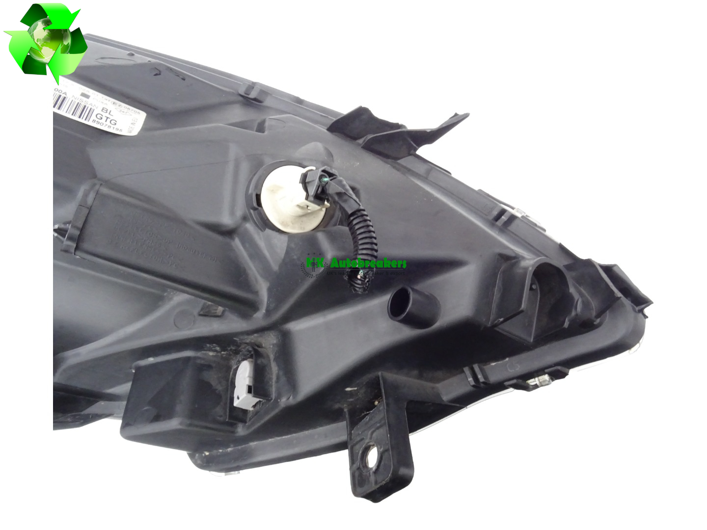 Nissan Note Headlight Headlamp Left 26060BH00B Genuine 2011