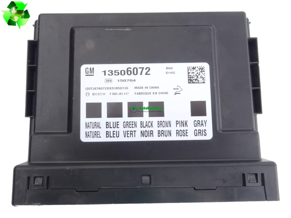 Vauxhall Corsa E Body Control Module BCM 13506072 Genuine