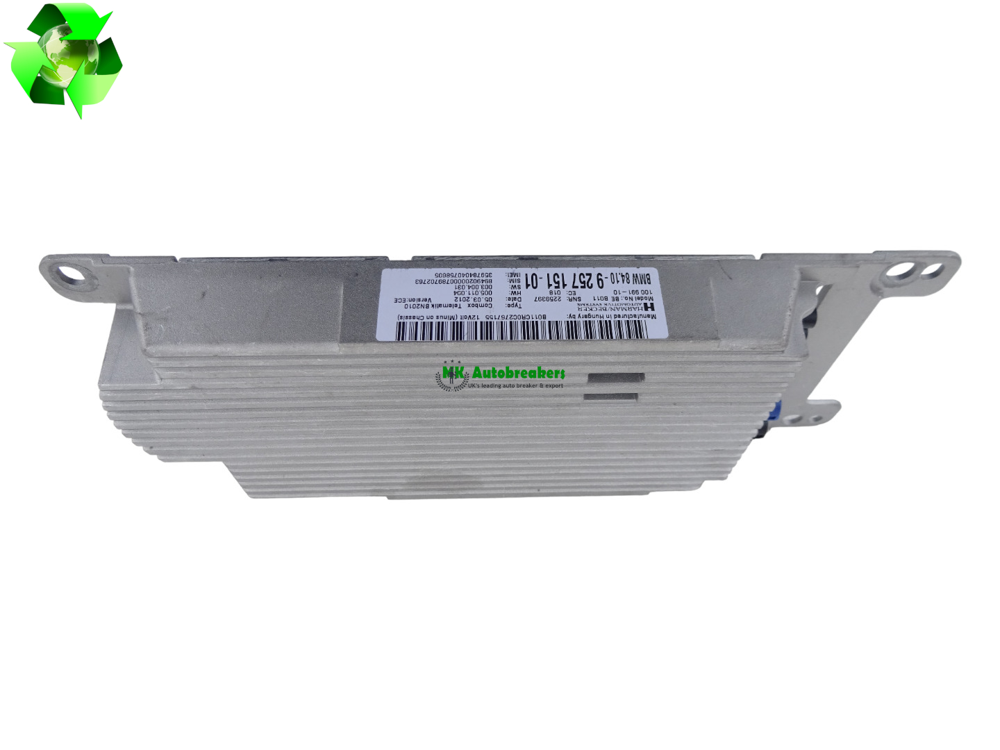 BMW 3 Series F30 Bluetooth Telematics Control Module 9257151