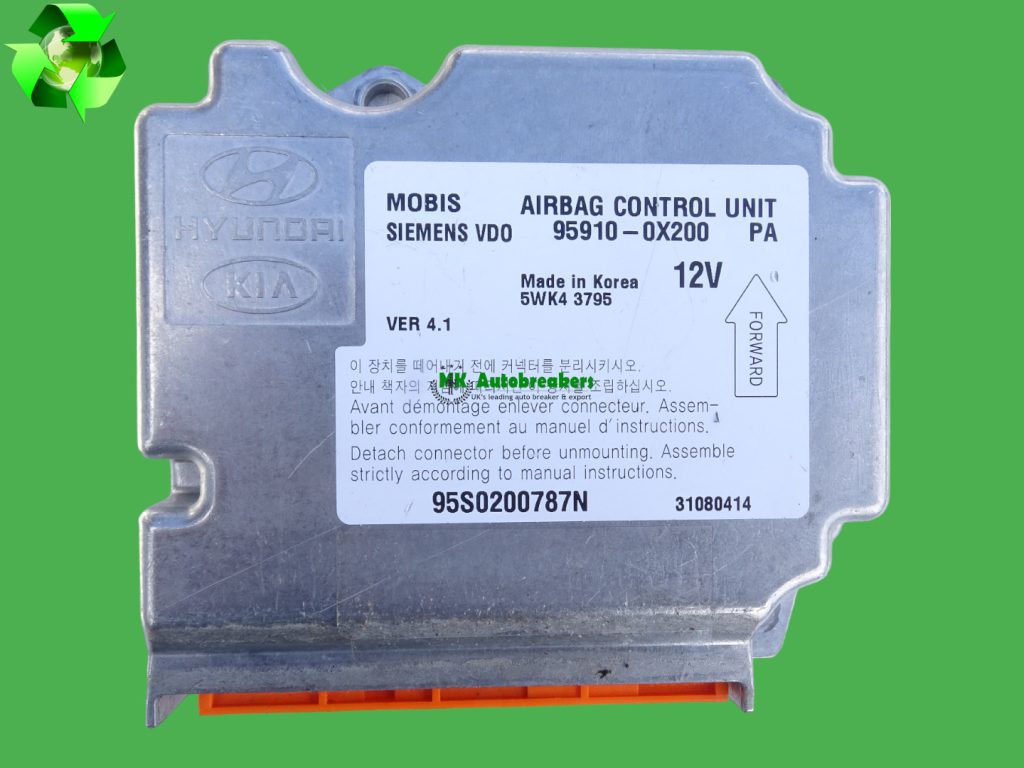 Hyundai I10 Airbag Control Module ECU 95910-0X200 Genuine