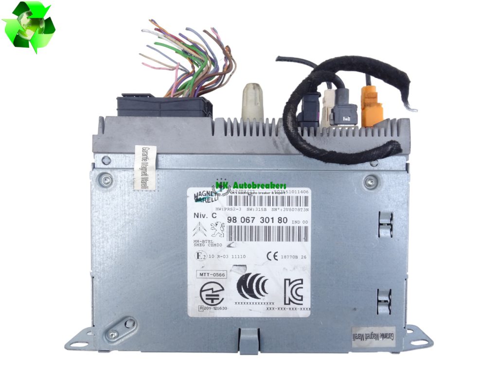 Peugeot 208 Radio Stereo Head Unit 9806730180 Genuine 2015👍