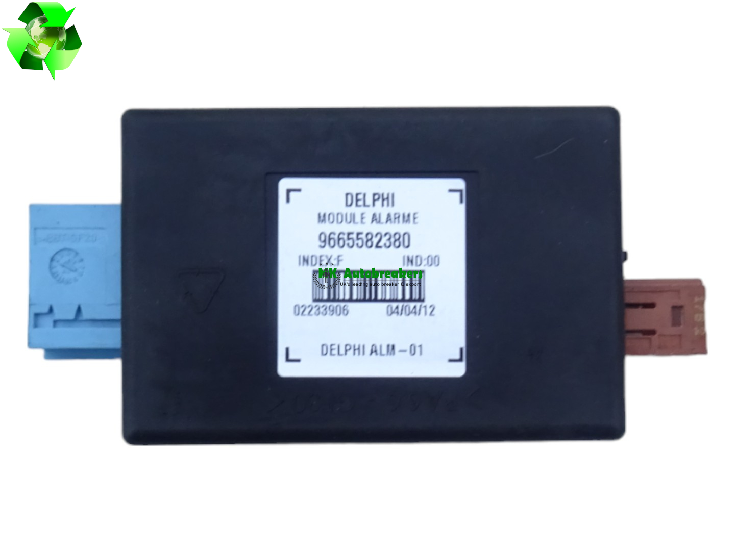 Peugeot 508 Alarm Sensor Control Module 9665582380 2014