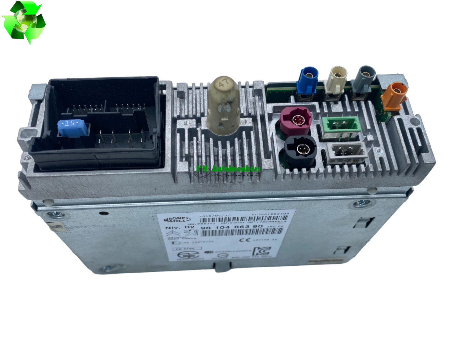 Citroen C4 Grand Picasso SAT NAV Multimedia Head Unit