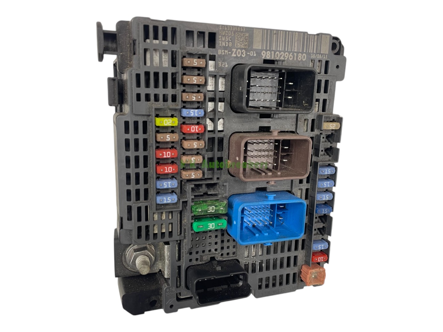 Citroen C4 Grand Picasso BSM Fuse Box 9810296180 2016