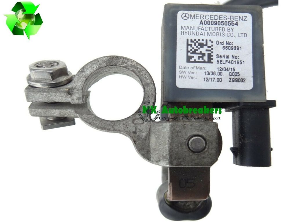 Mercedes C Class W205 Negative Battery Cable Module A0009050554